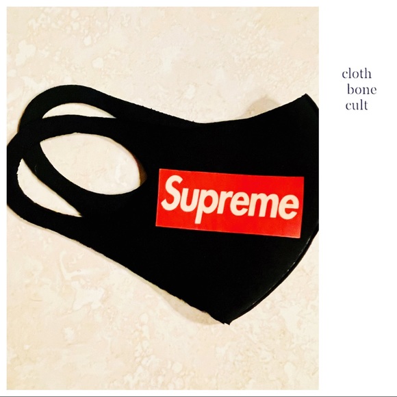 Accessories | New Face Mask W Supreme Graphic | Poshmark